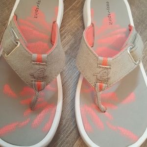 Easy Spirit | Shoes | New Easy Spirit Wide Width Sandles Size 7 Nwt ...